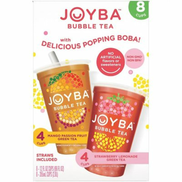 Sam's Club Joyba Bubble Tea Variety Pack Strawberry/Mango Same-Day ...