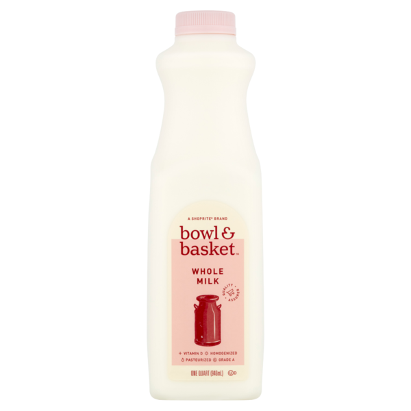 ShopRite Bowl & Basket Whole Milk Same-Day Delivery or Pickup | Instacart