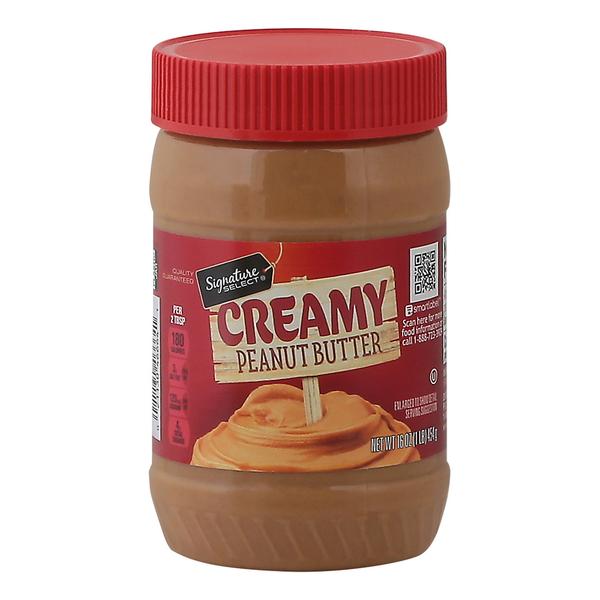 Safeway Signature SELECT Peanut Butter, Creamy Same-Day Delivery or ...
