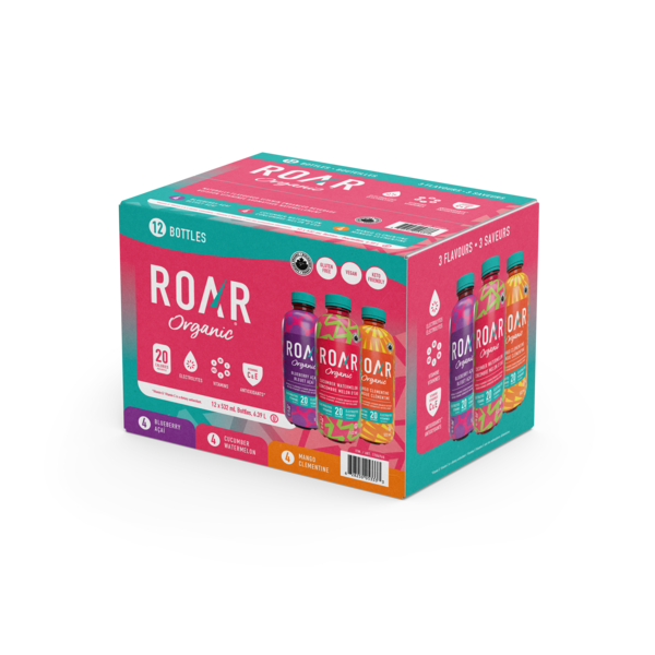 ROAR Organic Organic Electrolyte Infusions Variety Pack Same-Day ...