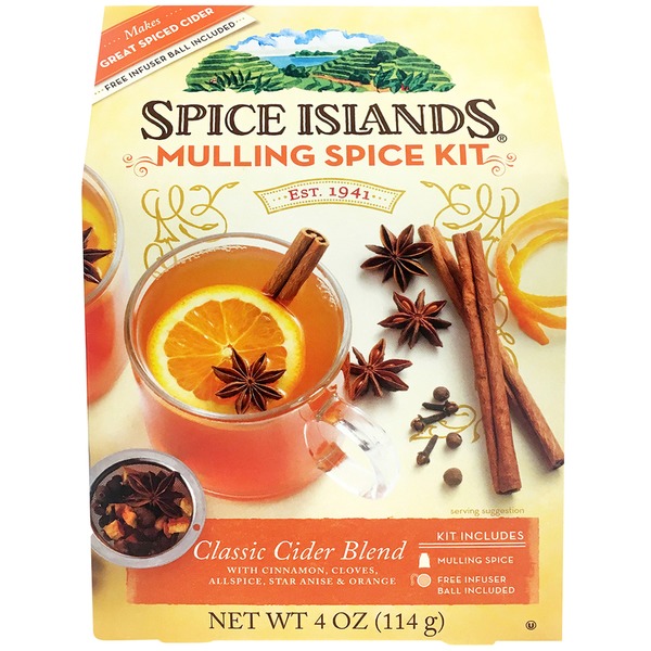 Spice Islands Classic Cider Blend Mulling Spice Kit (4 oz) - Instacart