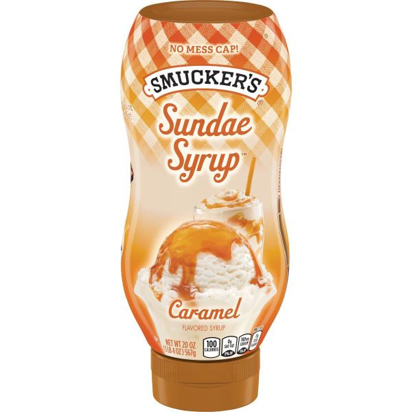 Smucker's Smucker’s Drizzle Caramel Flavored Syrup, 20 Oz. Squeeze ...