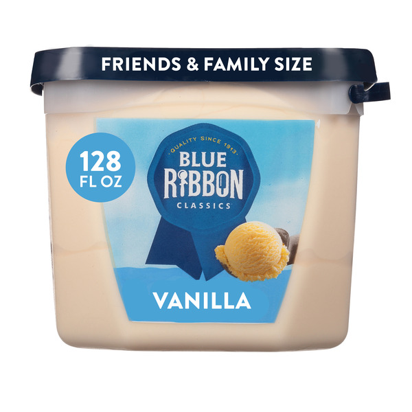 Blue Ribbon Classics Vanilla Frozen Dairy Dessert Pail, 128 fl oz Same ...