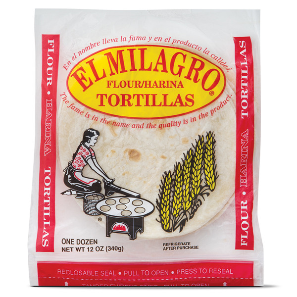 El Milagro Flour Tortillas Same-Day Delivery or Pickup | ALDI