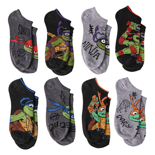 Children's Teenage Mutant Ninja Turtles Character Socks Same-Day ...