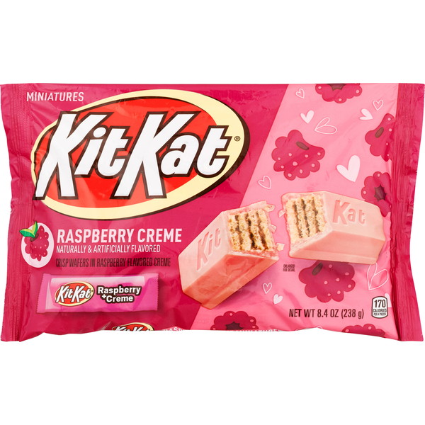 Kroger Kit Kat Raspberry Flavored Creme Wafer Valentine's Day Candy ...