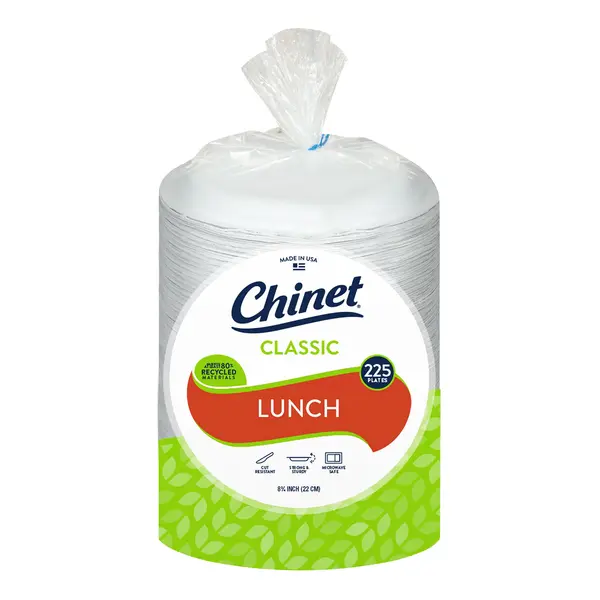 Chinet Classic White All Occasion 8.75" Paper Plates Same-Day Delivery ...