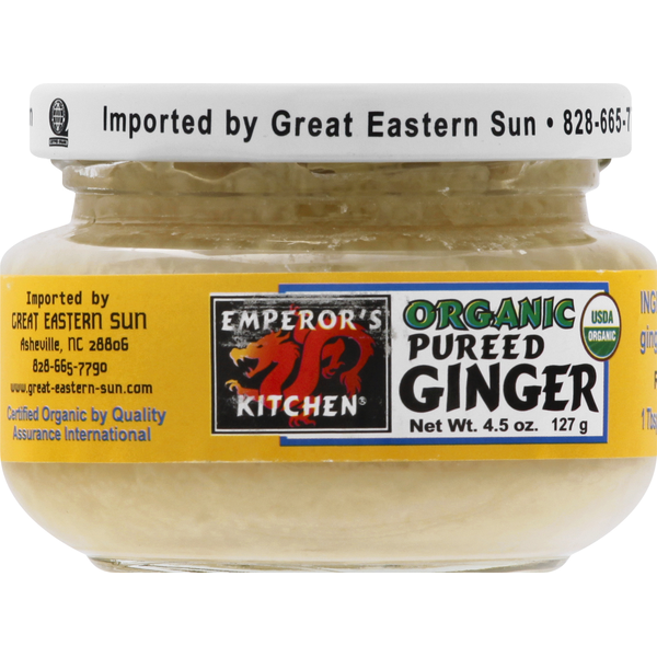 Emperors Kitchen Ginger, Pureed, Organic (1 oz) - Instacart