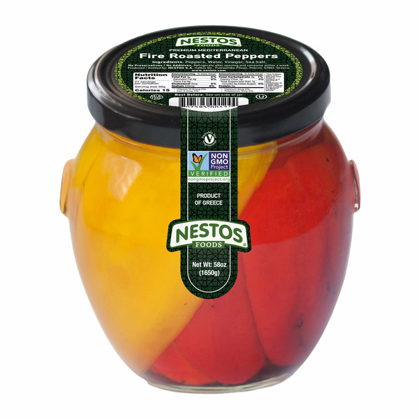 Nestos S.A. Nestos Foods Fire Roasted Peppers, 58.2 oz Same-Day ...