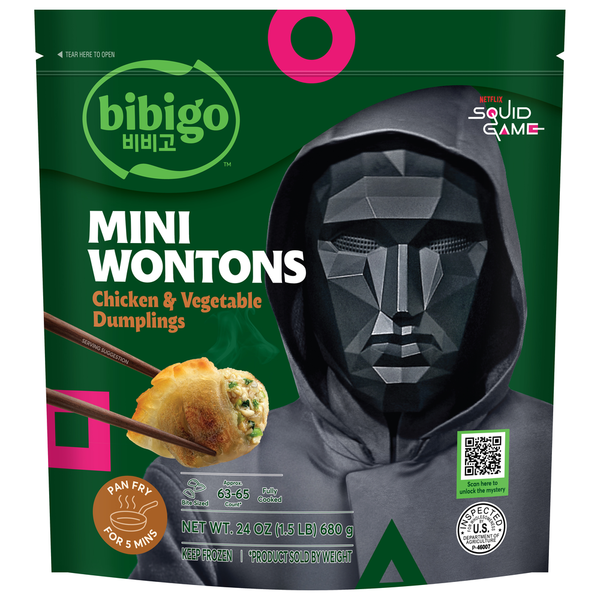 Bibigo Mini Wontons Chicken & Vegetable Dumplings Same-Day Delivery or ...