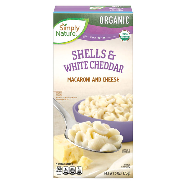 Simplynature Organic Shells & White Cheddar Same-Day Delivery or Pickup ...