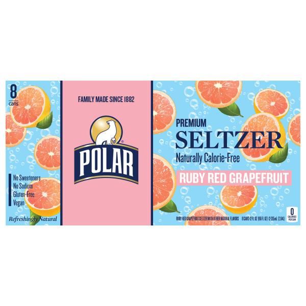 Polar Seltzer, Ruby Red Grapefruit Same-Day Delivery or Pickup | Publix