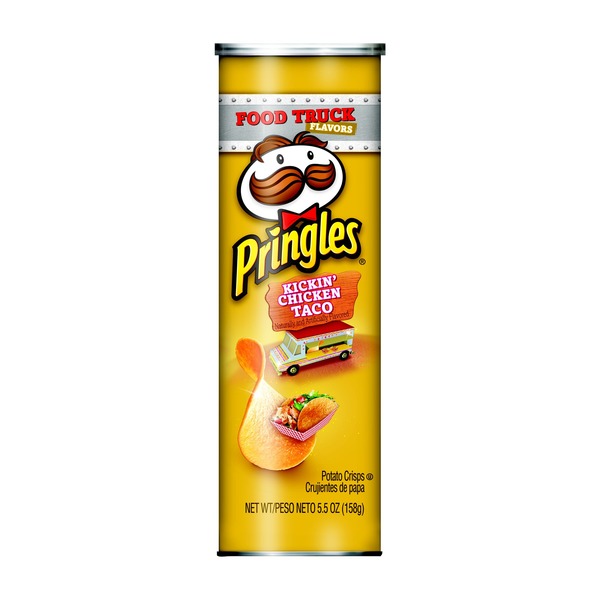 Pringles Potato Crisps Chips Kickin' Chicken Taco (5.5 oz) - Instacart