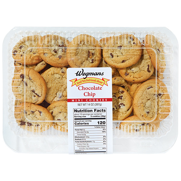 Wegmans Wegmans Mini Chocolate Chip Cookies Same-Day Delivery or Pickup ...