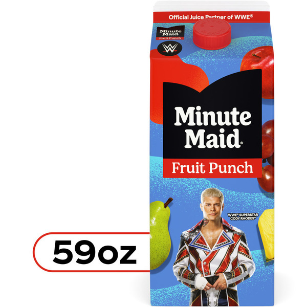 Food Lion Minute Maid Fruit Punch, Made W/ Real Fruit Juice Same-Day ...