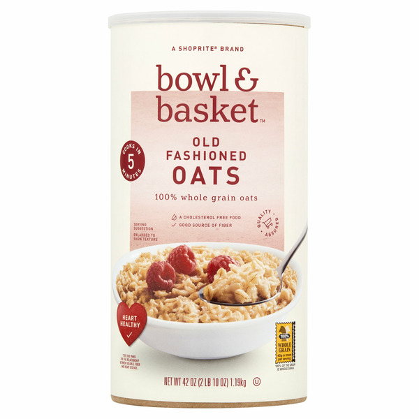 ShopRite Bowl & Basket Old Fashioned Oats Same-Day Delivery | Instacart