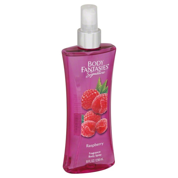 Body Fantasies Fragrance Body Spray, Raspberry (8 oz) - Instacart