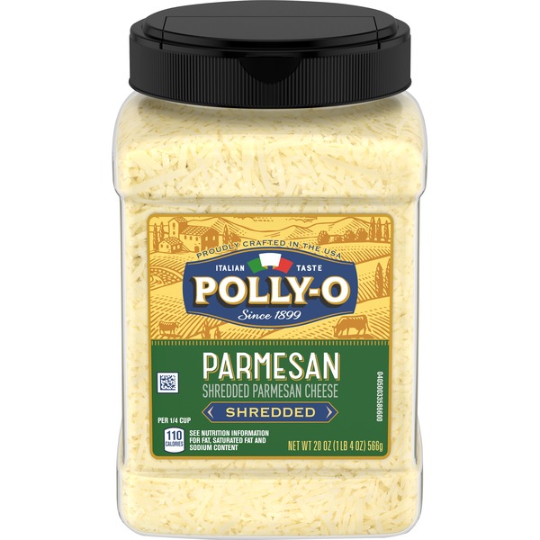 Polly-O Shredded Parmesan Cheese (20 oz) - Instacart
