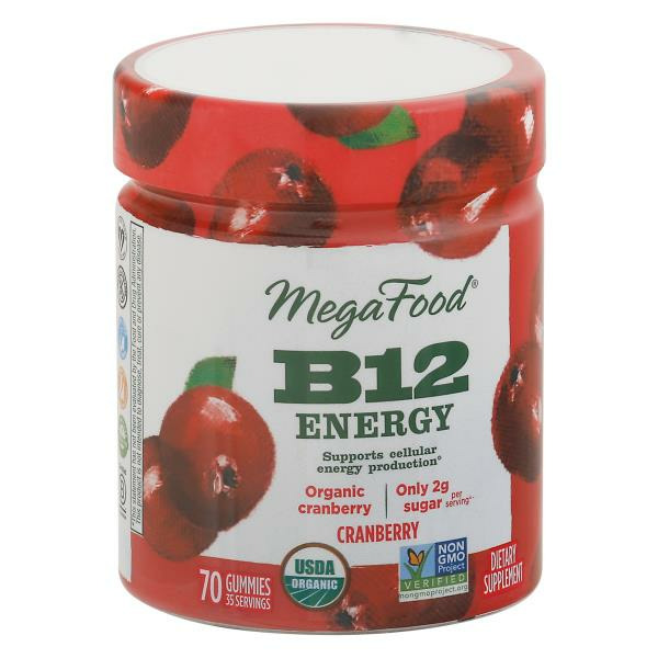 MegaFood B12 Energy Cranberry Gummies Same-Day Delivery or Pickup | Publix