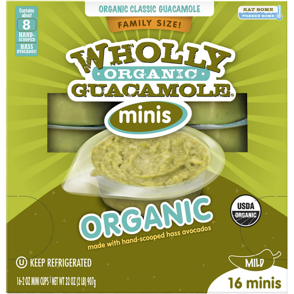 Wegmans Wholly-mini Guacamole Classic Organic Mini Same-Day Delivery or ...