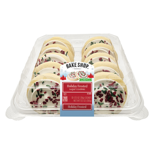 Bake Shop Holiday Frosted Sugar Cookie Same-Day Delivery or Pickup | ALDI