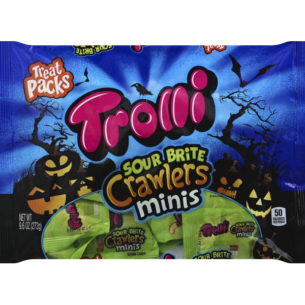 Trolli Sour Brite Crawlers Minis Treat Packs (9.6 oz) - Instacart