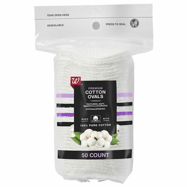 Walgreens Walgreens Premium Cotton Ovals Same-Day Delivery | Instacart