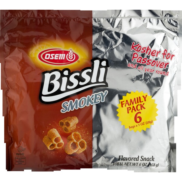 Osem Bissli, Xtra Long, Smokey Flavor, Family Pack (6 each) - Instacart