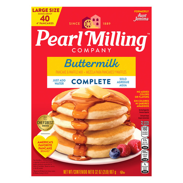 Cub Pearl Milling Company Pancake & Waffle Mix, Buttermilk Complete ...