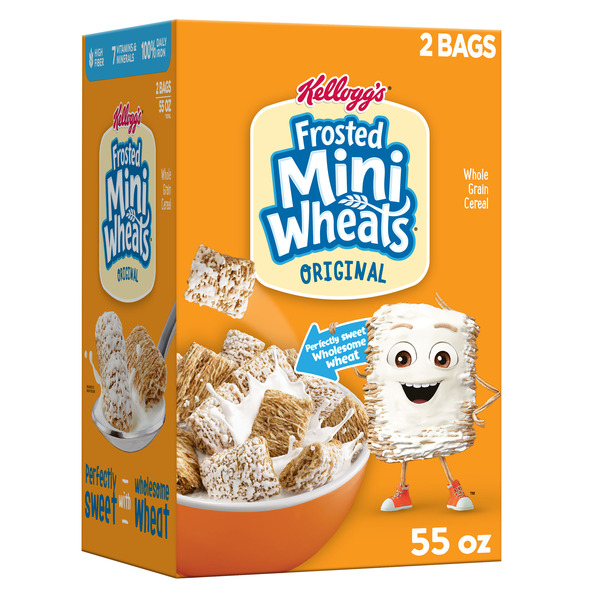 Sam's Club Frosted Mini-Wheats Mini Wheats Cereal Bite Size Frosted ...