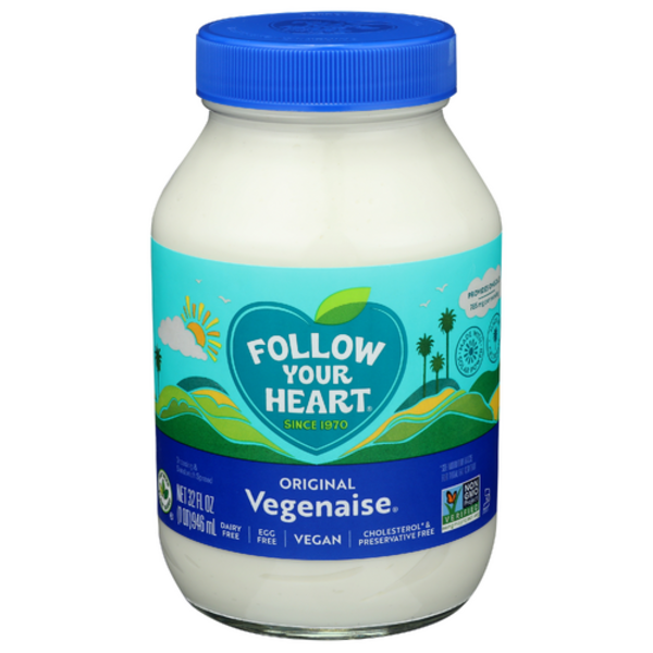 Follow Your Heart Vegenaise, Original, Dairy Free, Egg Free, Non-GMO ...