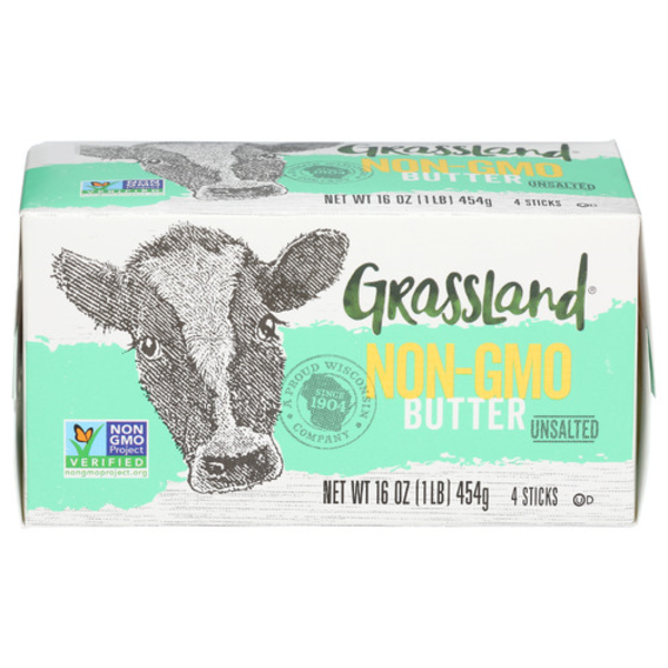 Grassland Non-GMO, Unsalted Sweet Cream Butter, USDA certified Same-Day ...