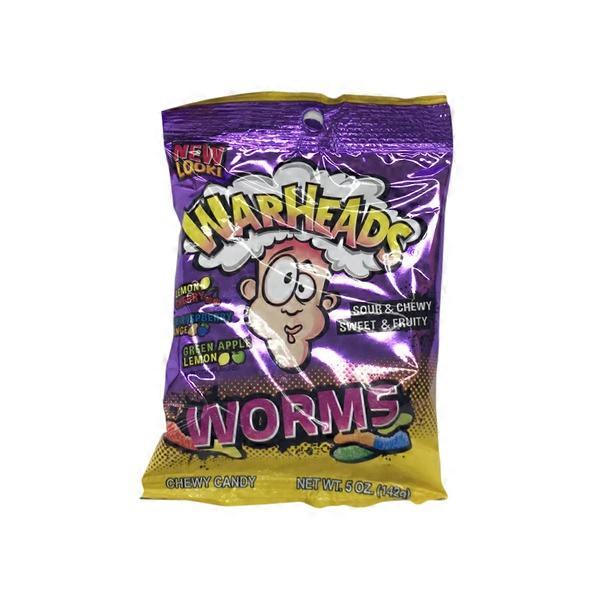 Warheads Lemon Cherry, Blue Raspberry Orange, Green Apple Lemon Worms ...