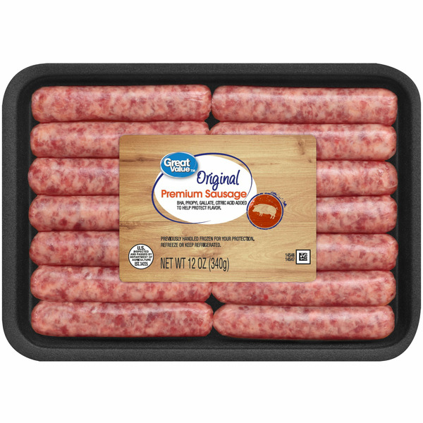 Walmart Great Value Original Breakfast Sausage Links Same-Day Delivery ...