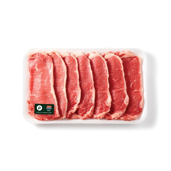 Publix Thin Sliced New York Strip Steak, Boneless Usda Choice Beef Same-Day Delivery or Pickup ...