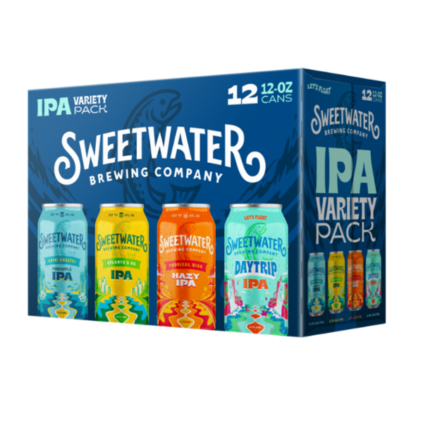 SweetWater Brewing Company IPA Variety Pack Beer Same-Day Delivery or ...