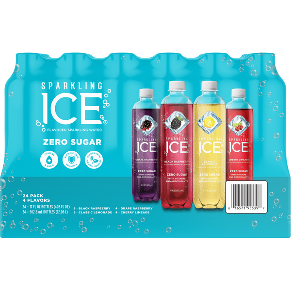 Sparkling Ice® Sparkling Water, Zero Sugar, Assorted, 24 Pack Same-Day ...