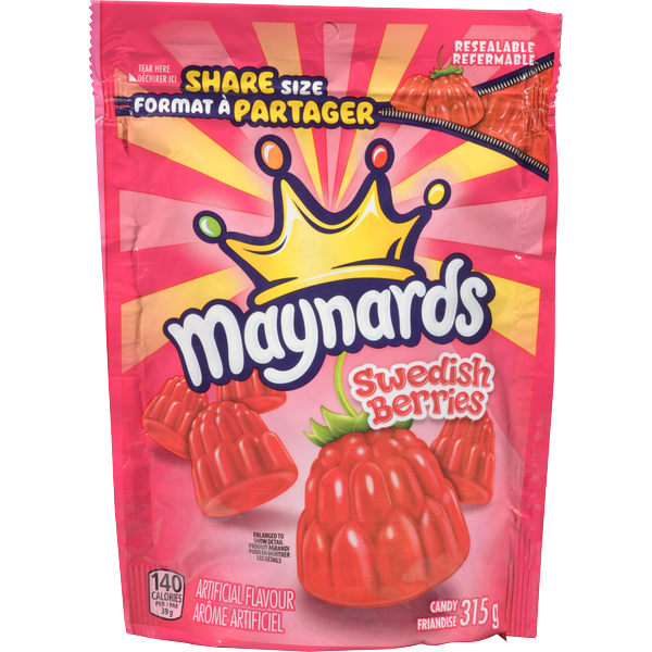 Maynards Swedish Berries Candy Same-Day Delivery | Rexall