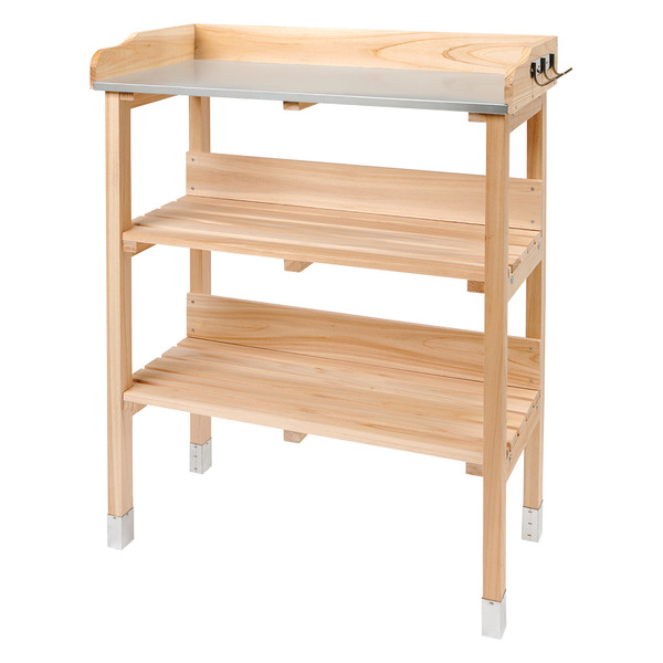 Belavi Wooden Potting Bench Same-Day Delivery or Pickup | ALDI