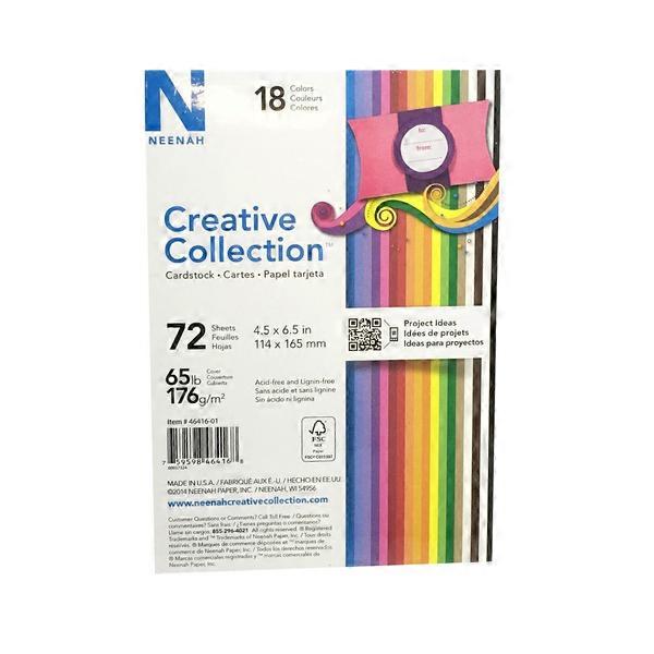 Neenah 18 Colors Creative Collection Cardstock (72 ct) - Instacart
