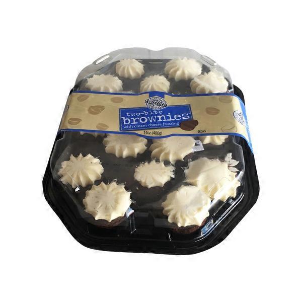 Original Two-bite Two-bite Brownies With Cream Cheese Frosting (each ...