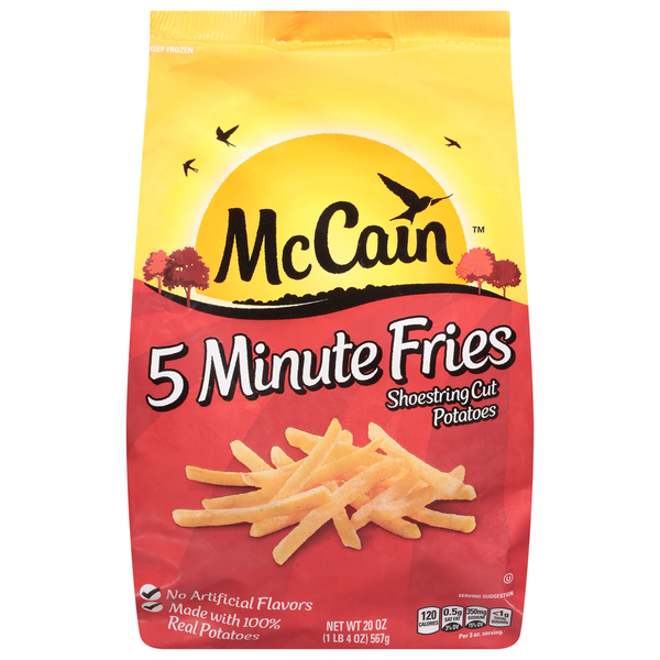 McCain Fries, 5 Minute, Shoestring Cut Potatoes Same-Day Delivery or ...