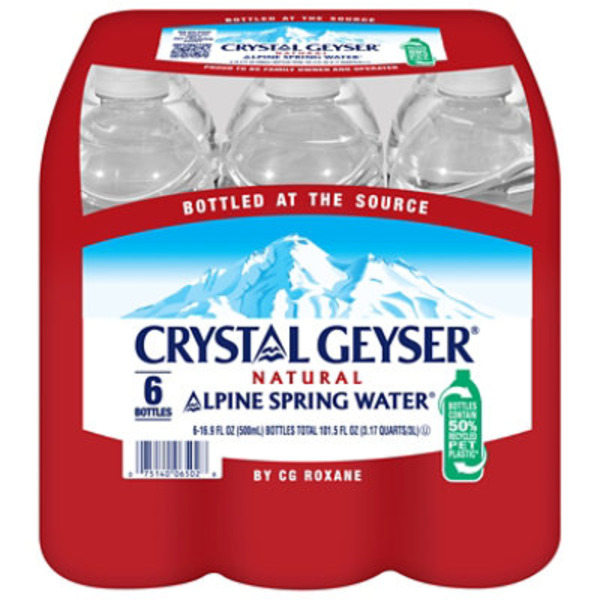 Safeway Crystal Geyser Natural Alpine Spring Water Same-Day Delivery or ...