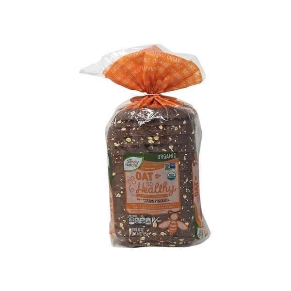 Simply Nature Organic Honey Oat Bread (27 oz) - Instacart