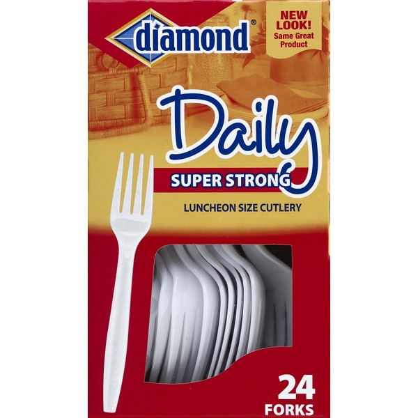 Diamond Forks, Super Strong (24 each) - Instacart