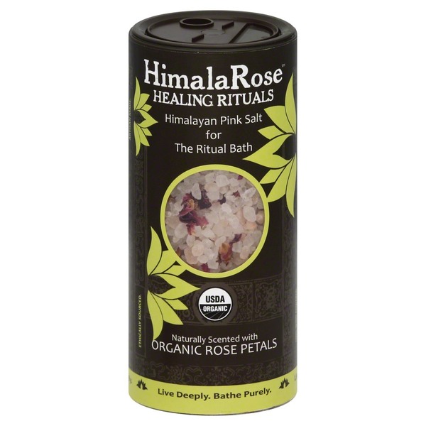 HimalaRose Himalayan Pink Salt, Organic Rose Petals, Healing Rituals ...