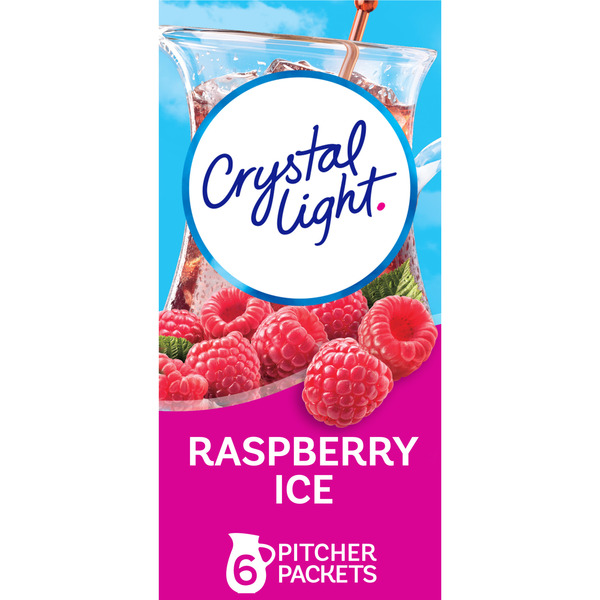 Crystal Light Raspberry Ice Artificially Flavored Powdered Drink Mix ...