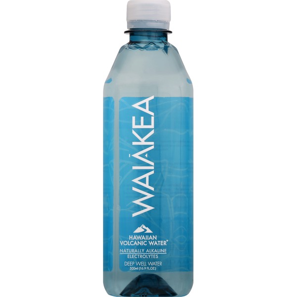Waiakea Water, Deep Well, Hawaiian Volcanic (16.9 oz) - Instacart