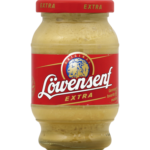 Lowensenf GMBH Mustard Extra Hot (9.3 fl oz) - Instacart