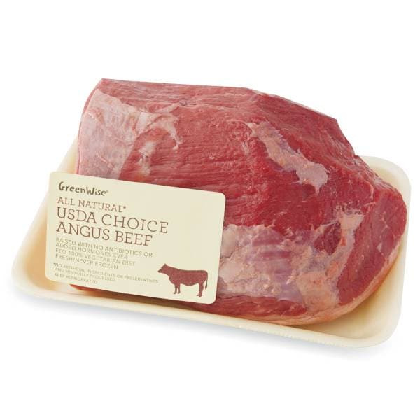 GreenWise USDA Choice Beef Antibiotic Free Angus Eye Round Roast Same-Day Delivery or Pickup ...
